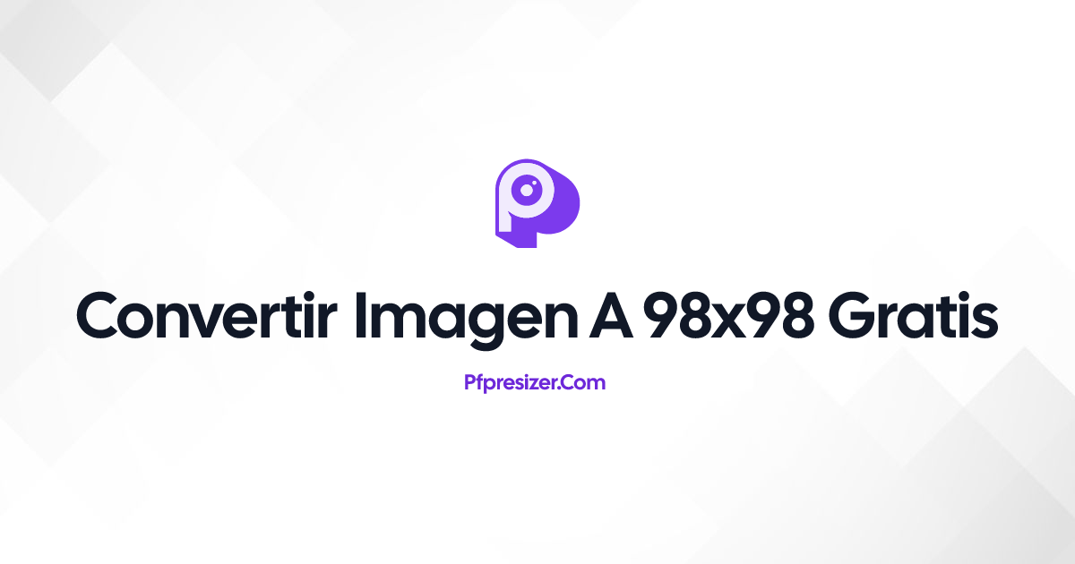 Convertir imagen a 98x98 gratis · PFP Resizer