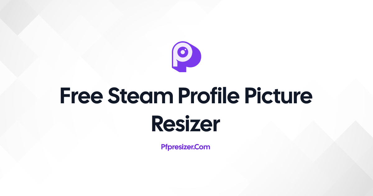 Steam Profile Picture Resizer · PFP Resizer